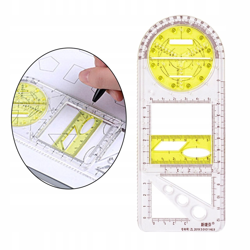Multifunction Creative Drawing Ruler - 13541375292 - oficjalne archiwum ...