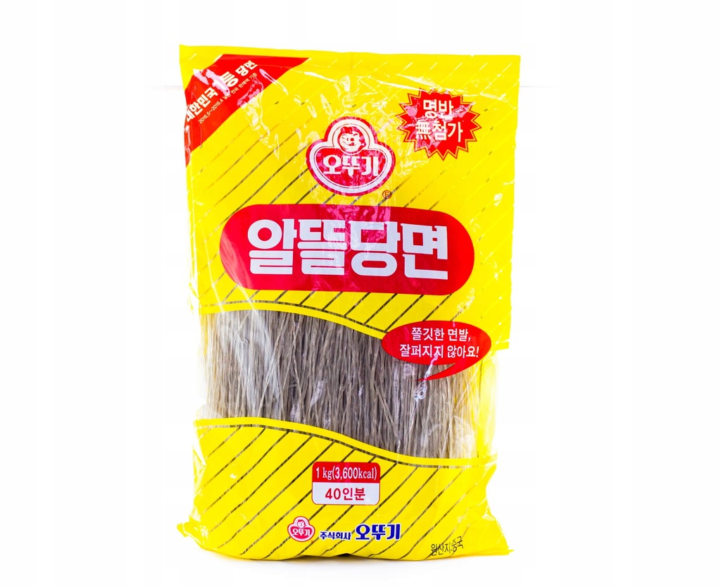 Makaron z batatów Dangmyun Alddle 1kg Ottogi KOREA - 14018636654 ...