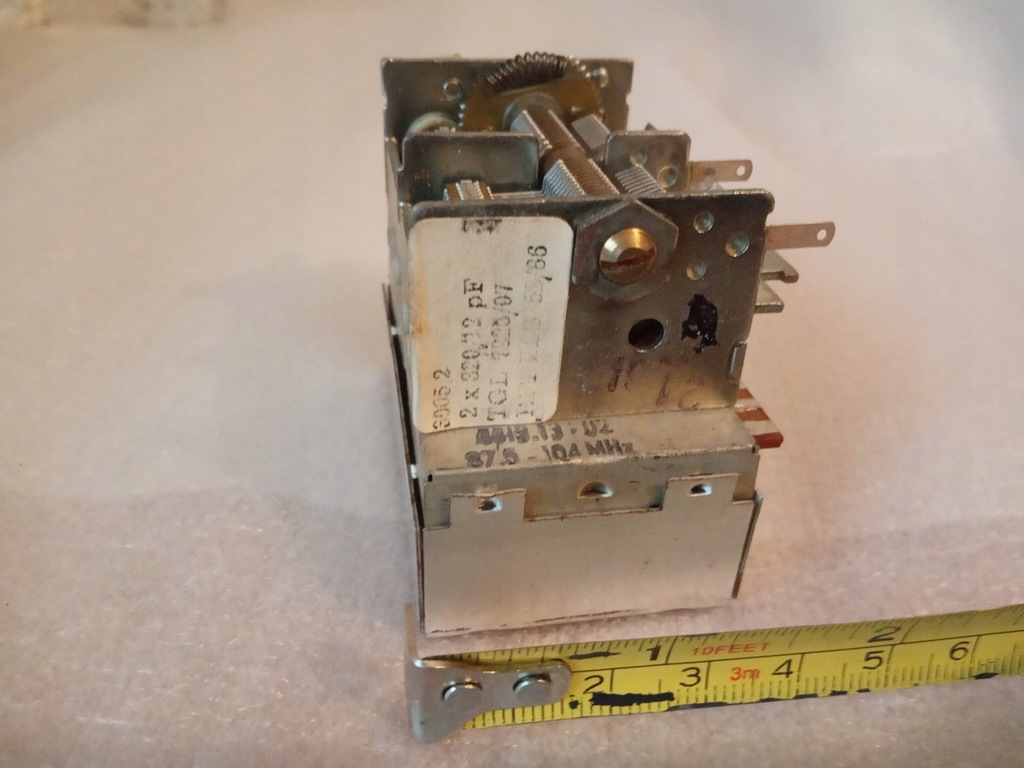 Kondensator pow STROJENIOWY zmienny 2x320 tgl 7225 - 10590784895 ...