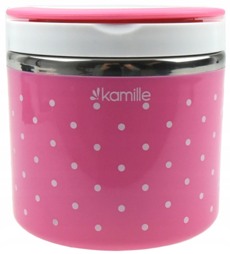 Termos Obiadowy 680 ml na Lunch Żywność Kamille - 12034000444 ...