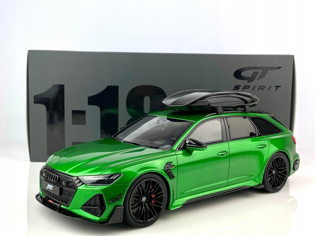 Audi ABT RS6-R (C8) Green GT Spirit 1:18 - 12690110009 - oficjalne ...