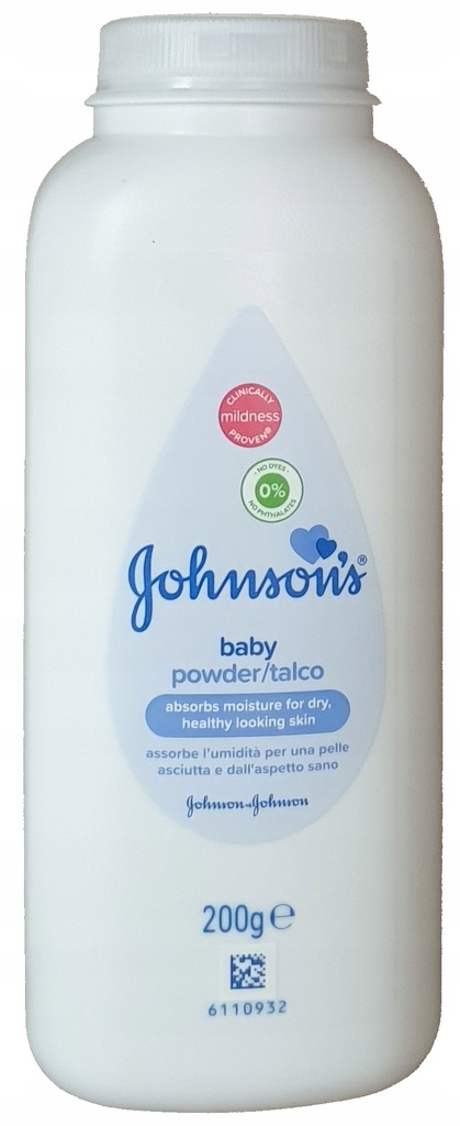 JOHNSON'S PUDER DLA DZIECI TALK KOSMETYCZNY 200G - 13848296439 ...
