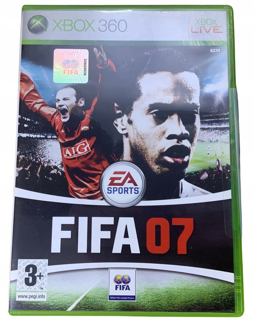 FIFA 07 komplet premierowy Z PL XBOX 360 - 12260333986 - oficjalne ...