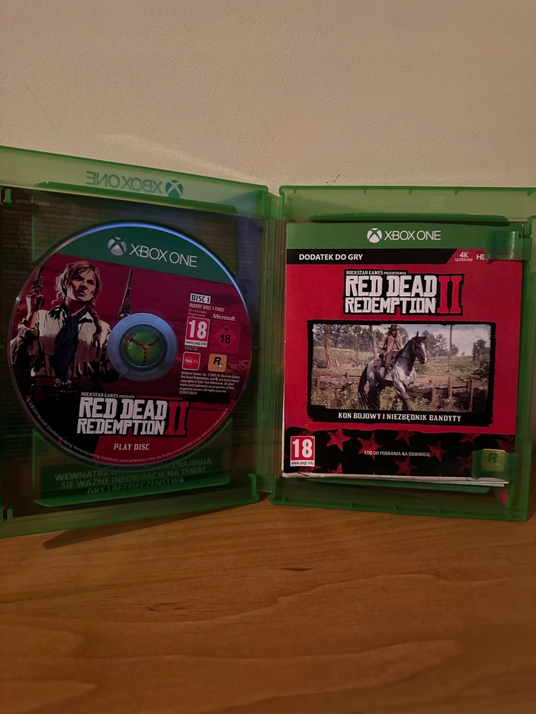 XBOX ONE RED DEAD REDEMPTION II disc I opis - 13020644987 - oficjalne ...