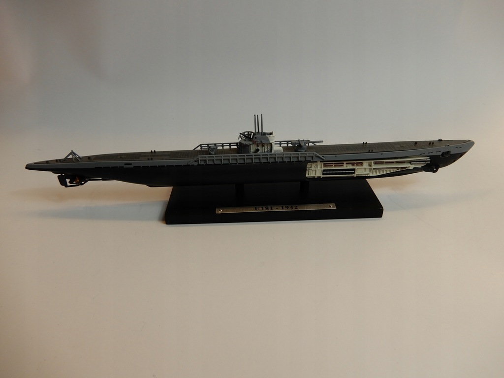 Model U-boot metal U 181 1942 - 13149689181 - oficjalne archiwum Allegro