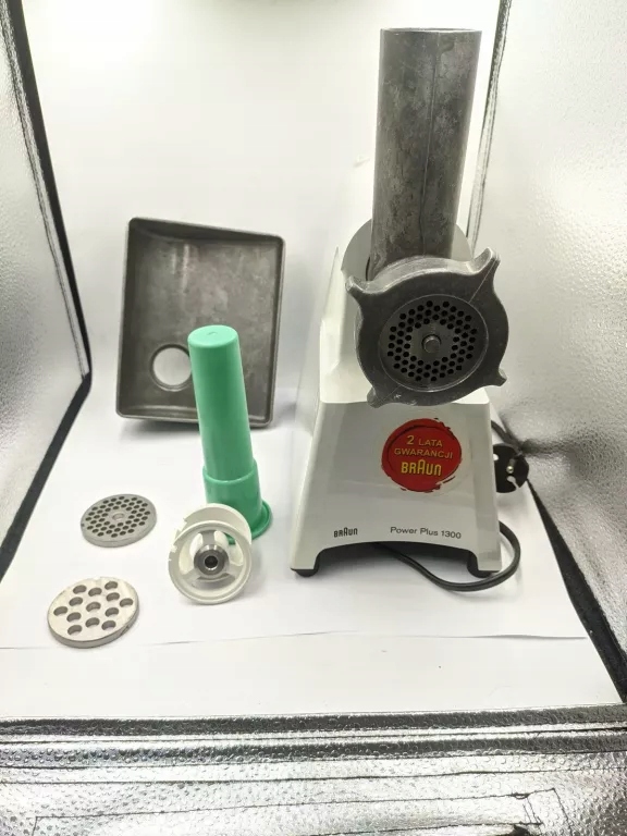 MASZYNKA DO MIELENIA MIĘSA BRAUN POWER PLUS 1300 - 13407325817 ...