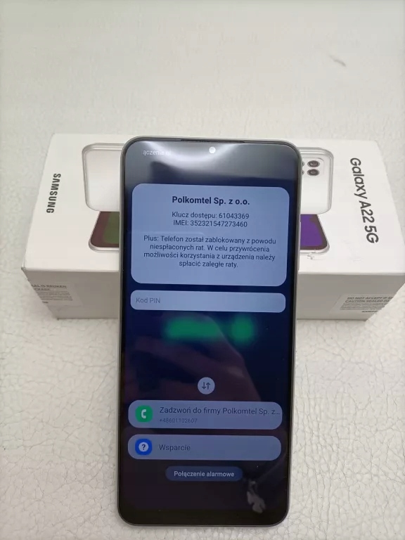 TELEFON SAMSUNG GALAXY A22 5G OPIS! - 12668233556 - oficjalne archiwum Allegro