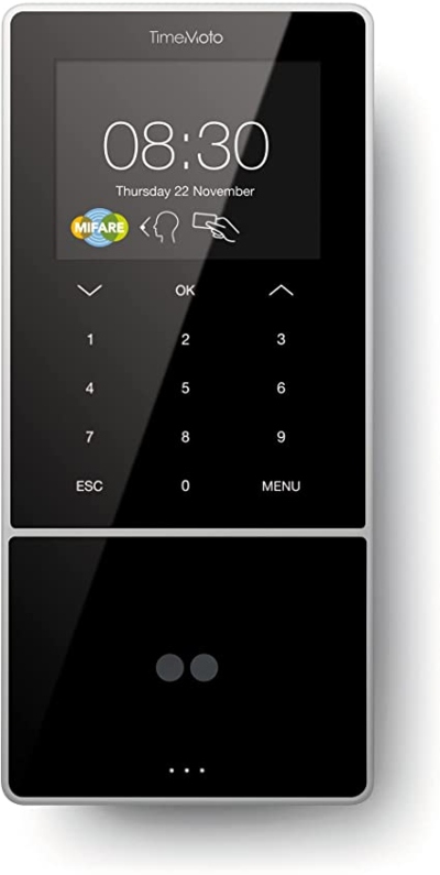 TIMEMOTO CZYTNIK REJESTRATOR CZASU PRACY NA KARTY - 12693915357 - oficjalne archiwum Allegro