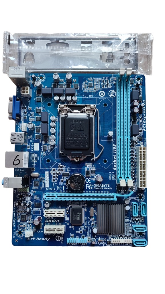 Płyta główna Gigabyte GA-H61M-S1 Micro ATX - 13368422245 - oficjalne ...