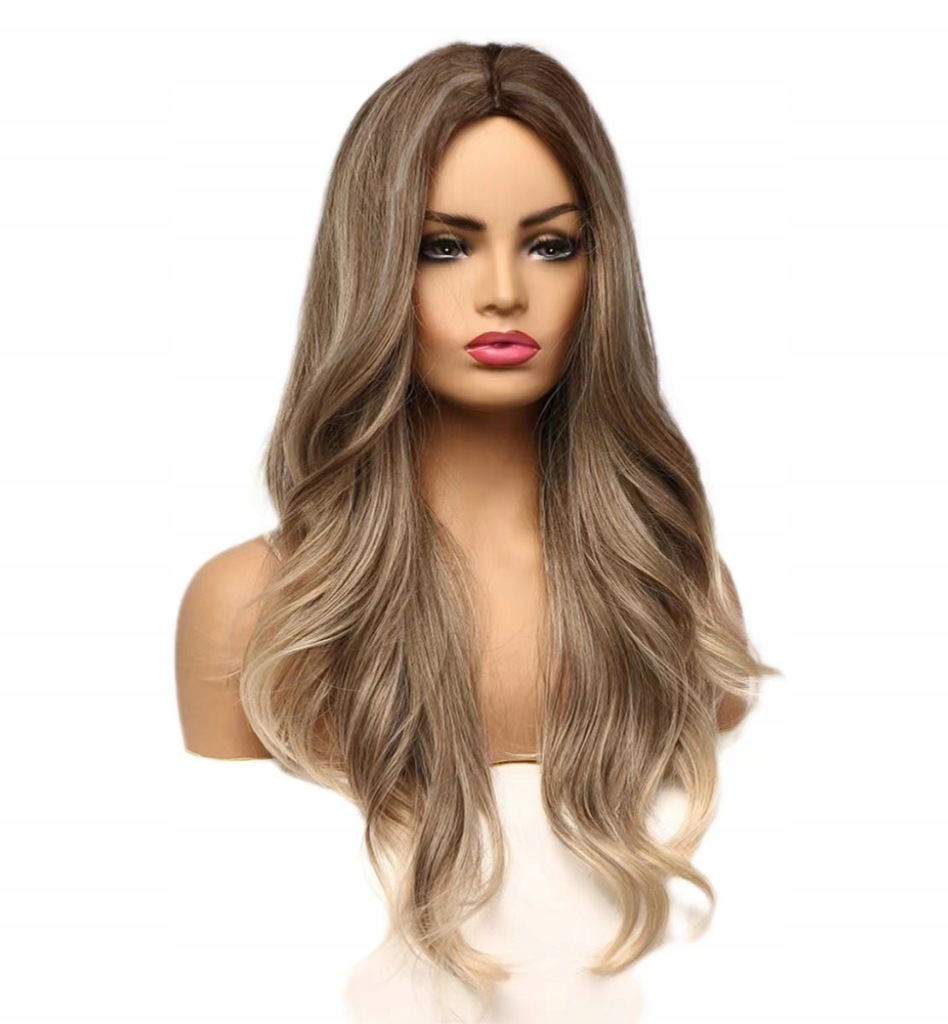 Peruki Damskie Peruke Naturalne + Czapka Z Peruką - 13518625420 ...