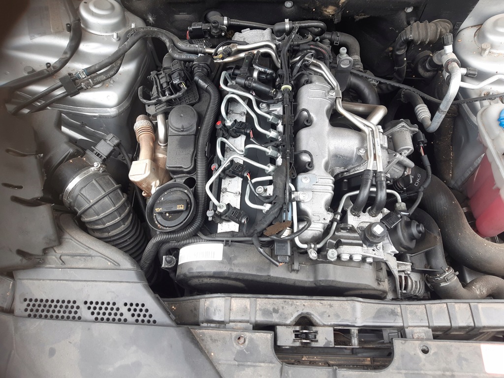 SILNIK AUDI A4 B8 2.0 TDI KOD CAG DO ODPALENIA - 12495063523 ...