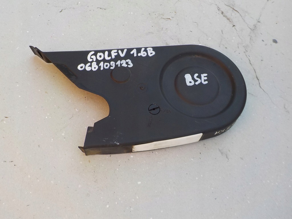 osłona obudowa rozrządu vw golf V 1,6 06B109123 - 12089971754 ...