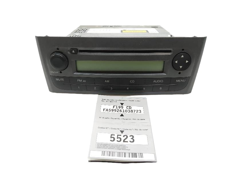 RADIO KOD DO RADIA 7354162290 Fiat Grande Punto - 14751594062 ...