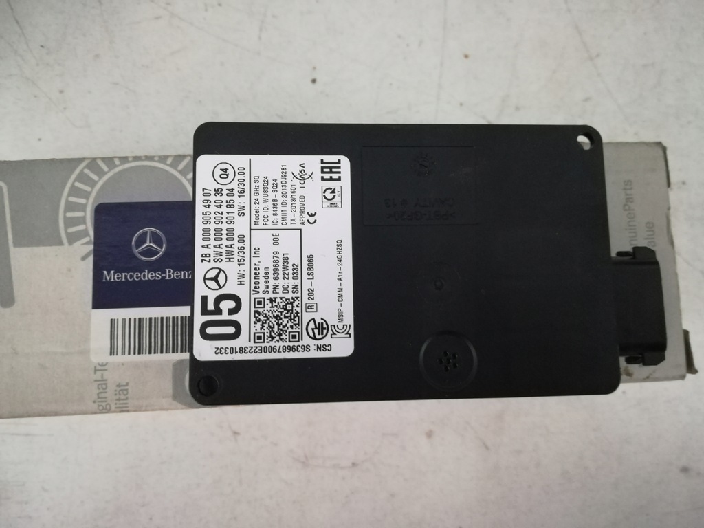 SENSOR RADAR DISTRONIC MERCEDES W176 A0009054907 - 13048081626 ...