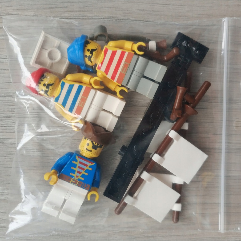 LEGO 6257 Piraci Tratwa Castaway's Raft Pudełko - 11583734983 ...