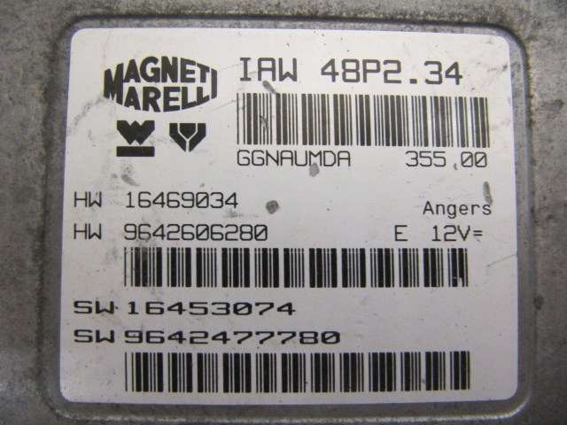 PEUGEOT CITROEN STEROWNIK KOMPUTER IAW 48P2.34 - 11957931411 ...