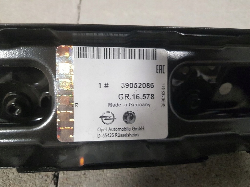 OPEL ASTRA K 16- PAS PRZÓD WZMOCNIENIE GÓRNE NOWE - 12482025458 ...