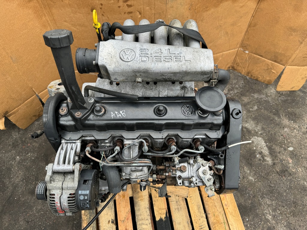 SILNIK KOMPLETNY VW T4 2.4 D 75KM AAB TRANSPORTER AJA CALIFORNIA 98-02r - 14920131554 ...