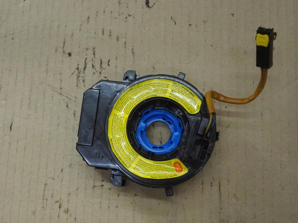 HYUNDAI I20 I 08- TAŚMA KIEROWNICY CZUJNIK KĄTA SKRĘTU AIRBAG 93480 ...