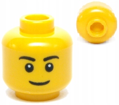 04282 LEGO 3626cpb0628 4651441 główka uśmiech 1szt - 12353598546 ...