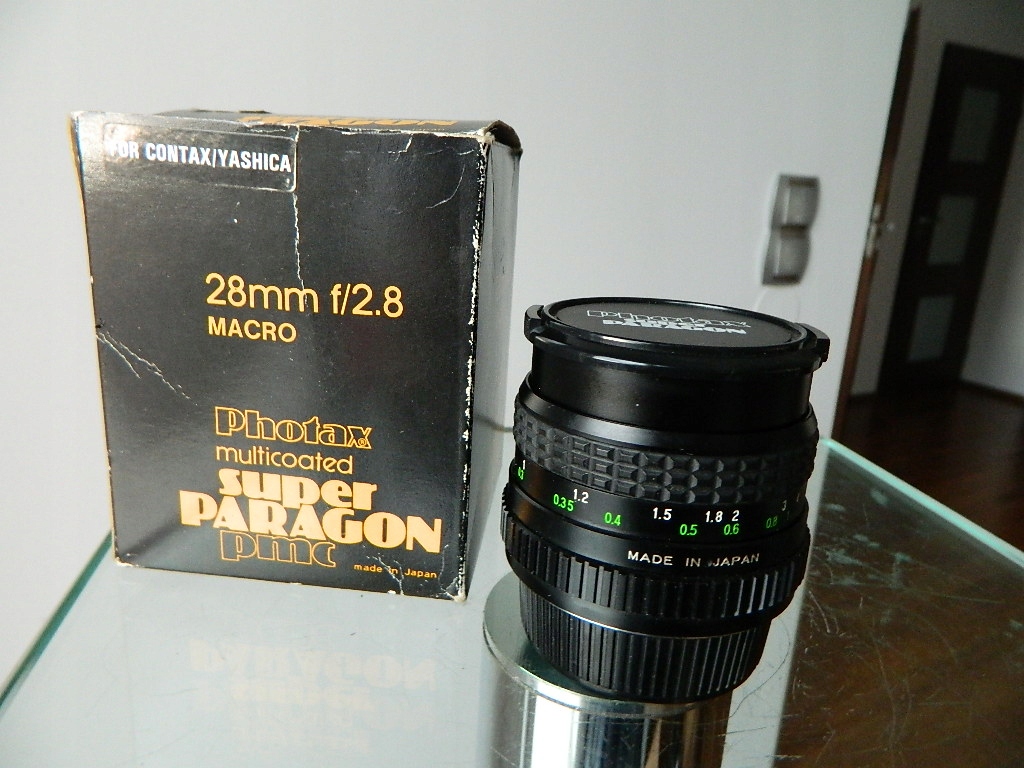 SUPER PARAGON 28MM F-2,8 CONTAX YASHICA - 14935945928 - oficjalne ...