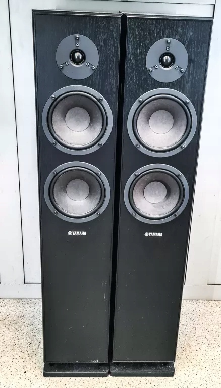 KOLUMNY YAMAHA NS-F150 PIANO BLACK - 12935090414 - oficjalne archiwum Allegro