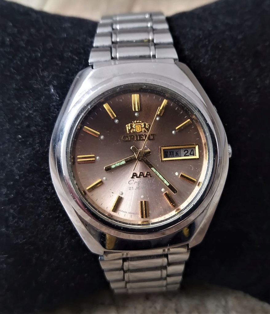 UNIKAT !!! ORIENT AAA CRYSTAL japoński datownik - 12656965215 ...