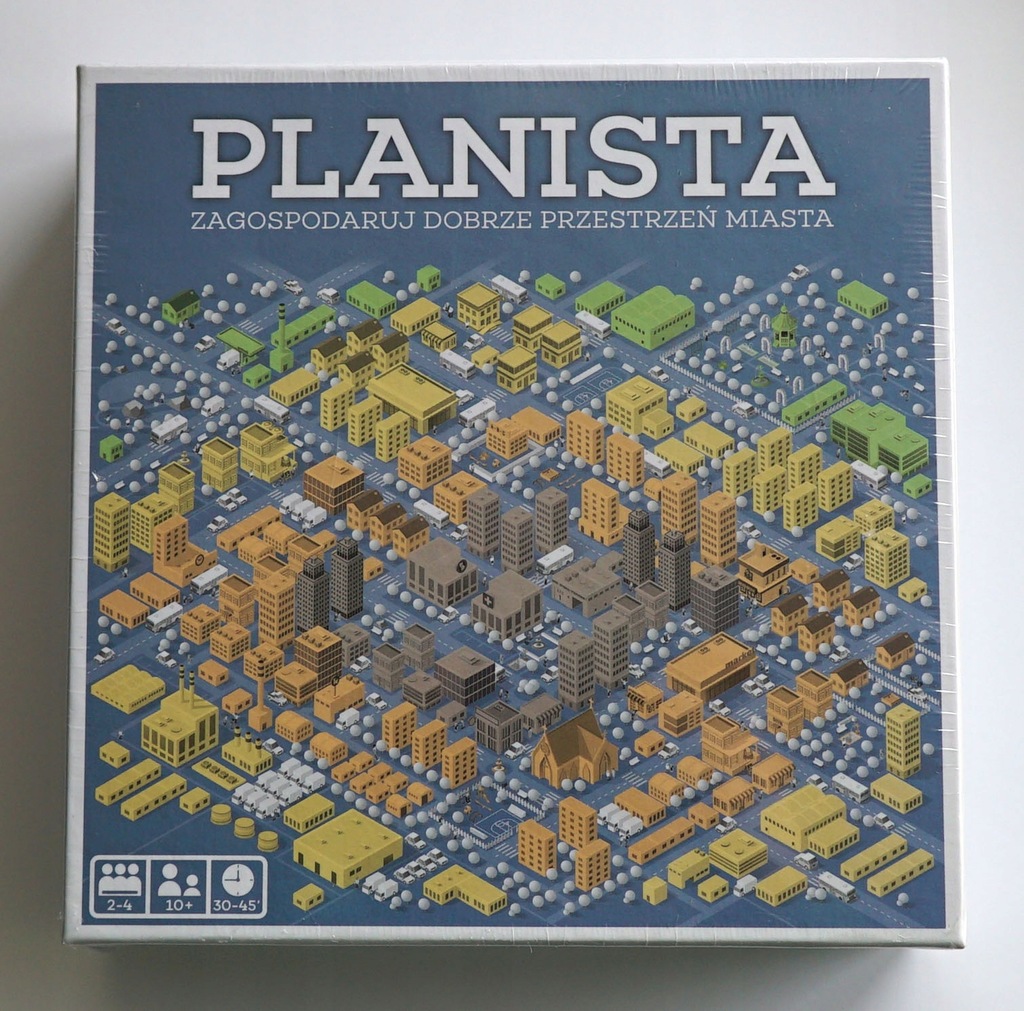 PLANISTA gra planszowa - 12837738364 - oficjalne archiwum Allegro