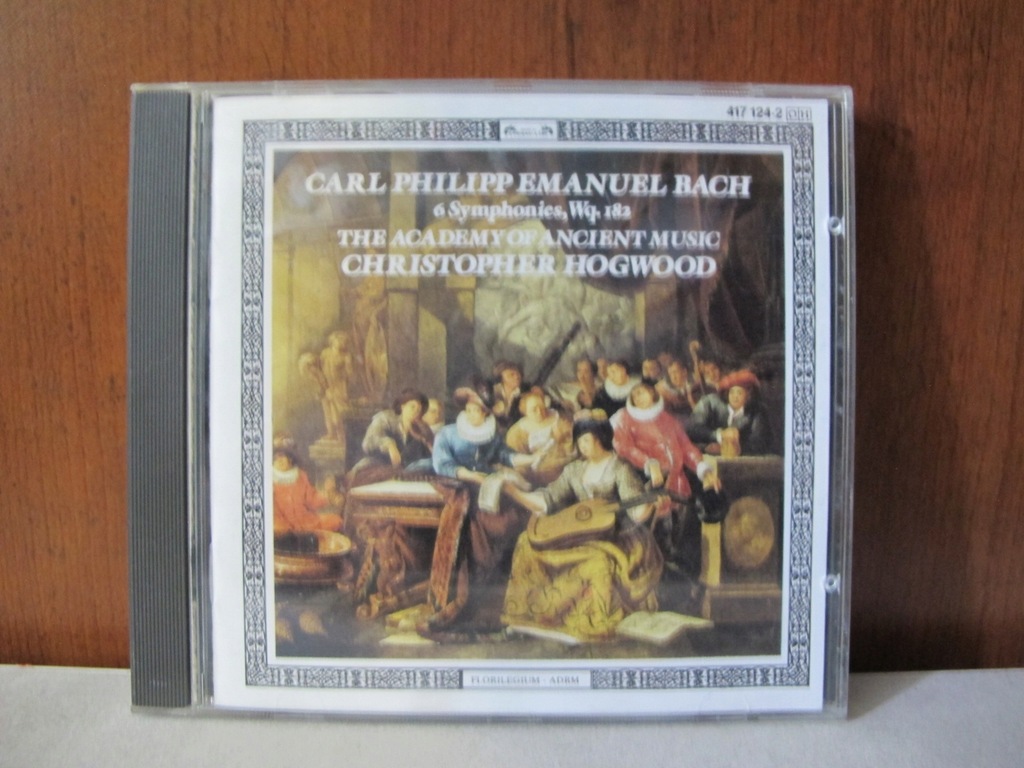 BACH SIX SYMPHONIES - HOGWOOD CD - 12440391195 - oficjalne archiwum Allegro