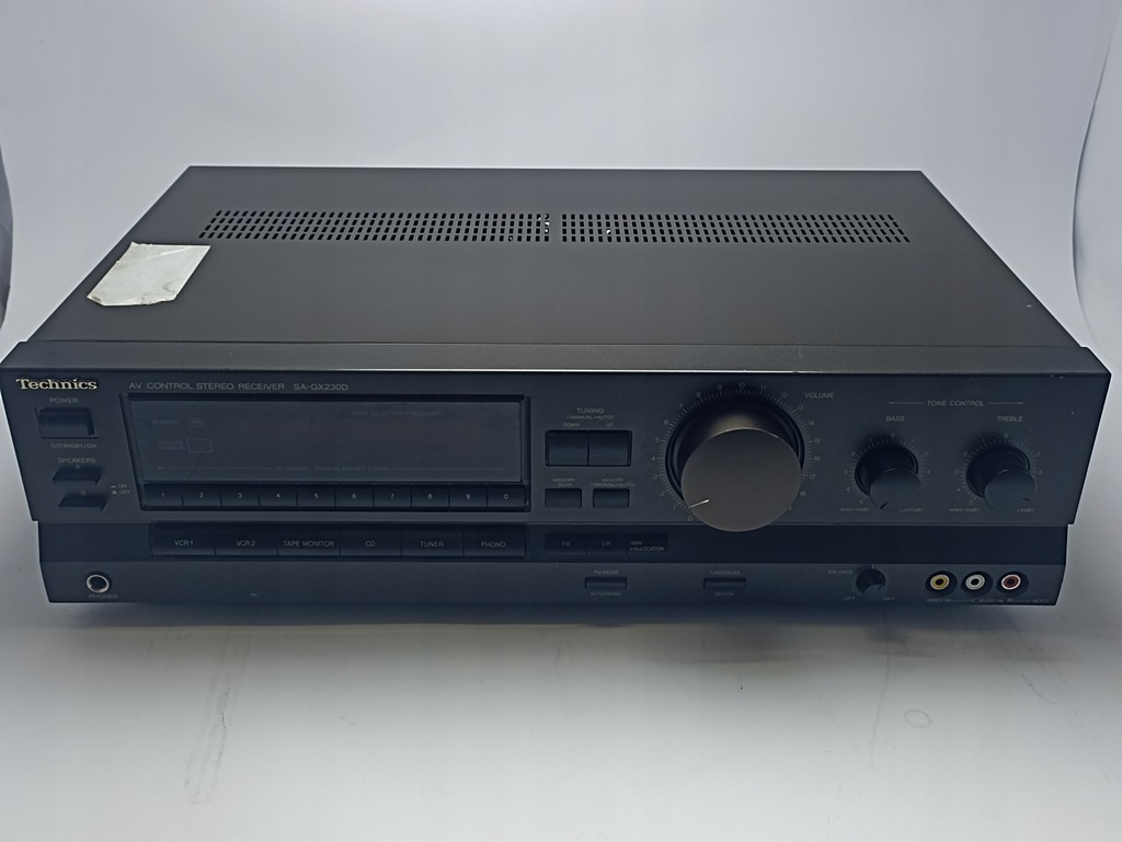 Amplituner SA-GX230D Technics Receiver - 12055339369 - oficjalne archiwum Allegro