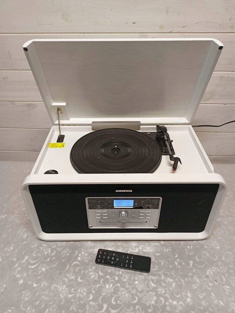 Gramofon Auna Bella Ann biały - 13139097680 - oficjalne archiwum Allegro