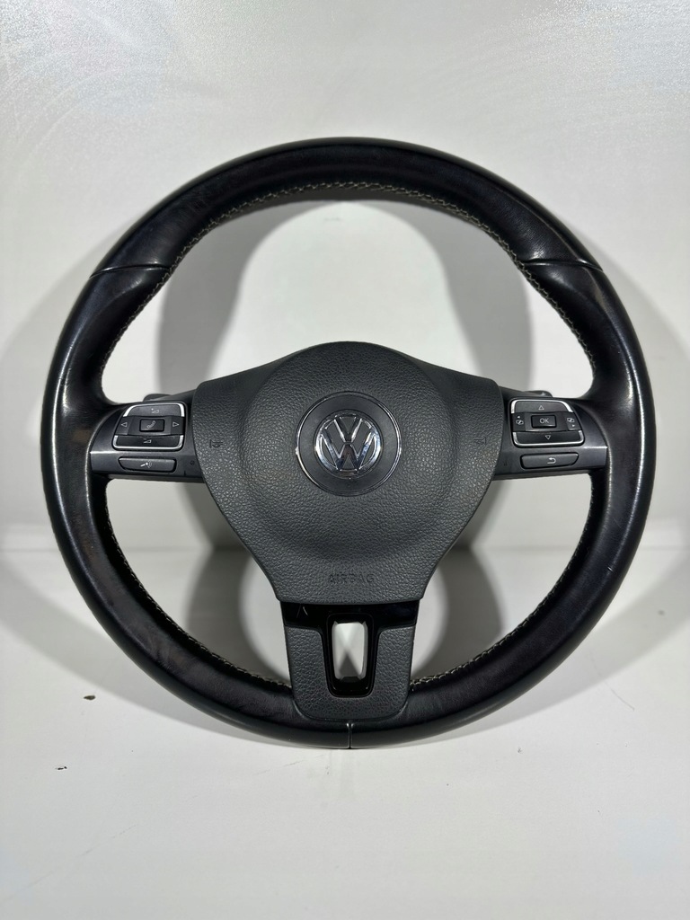 VW PASSAT B6 B7 CC KIEROWNICA MULTI DSG EXCLUSIVE - 13309026068 ...