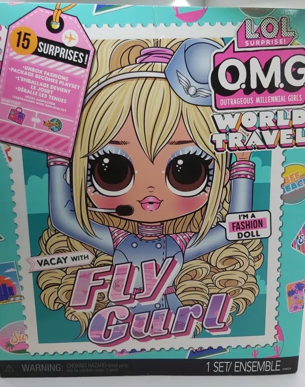 LOL SURPRISE OMG WORLD TRAVEL FLY GURL 579168 - 12522860230 - oficjalne ...