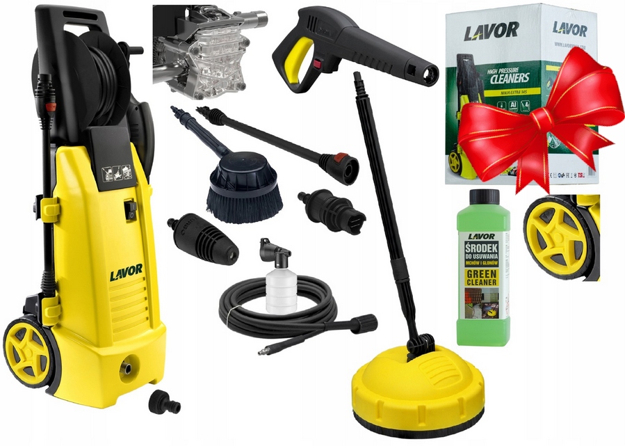 MYJKA CIŚNIENIOWA LAVOR 145 bar + CHEMIA GRATIS - 12118893205 - oficjalne archiwum Allegro