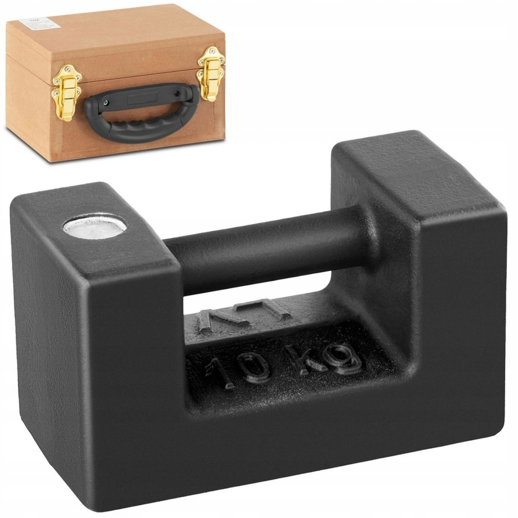 Wzorzec odważnik wagowy masy OIML klasa M1 10 kg - 12540860523 ...