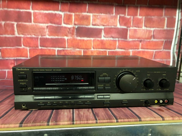 SA-GX200 Technics Stereo Receiver Amplituner 2 - 11241273051 - oficjalne archiwum Allegro