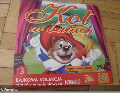 *BLOX* VCD KOT W BUTACH bajkowa kolekcja - 10151906957 - oficjalne archiwum Allegro