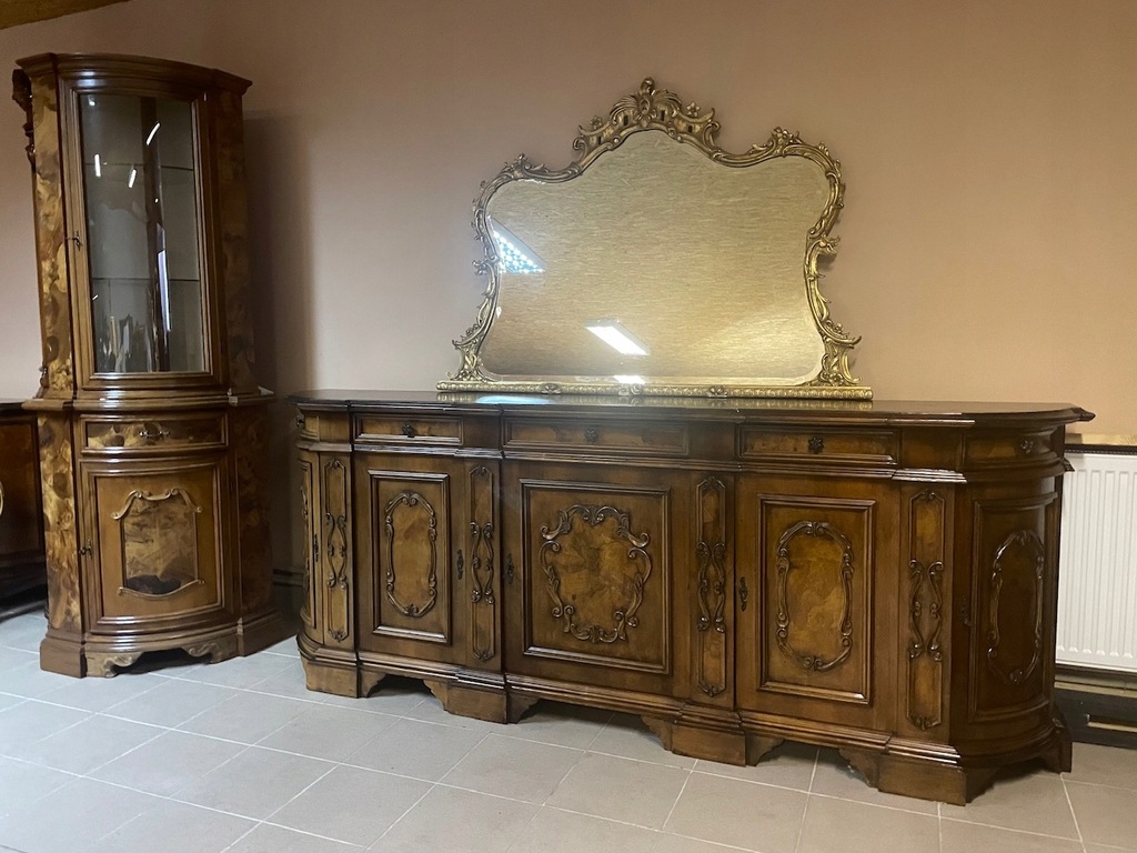 STYLOWA WŁOSKA KOMODA witryna meble stylowe sklep Italy style rokoko ...