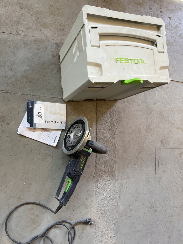 Szlifierka do betonu RG 130 E-Plus RENOFIX FESTOOL - 12037138655 ...