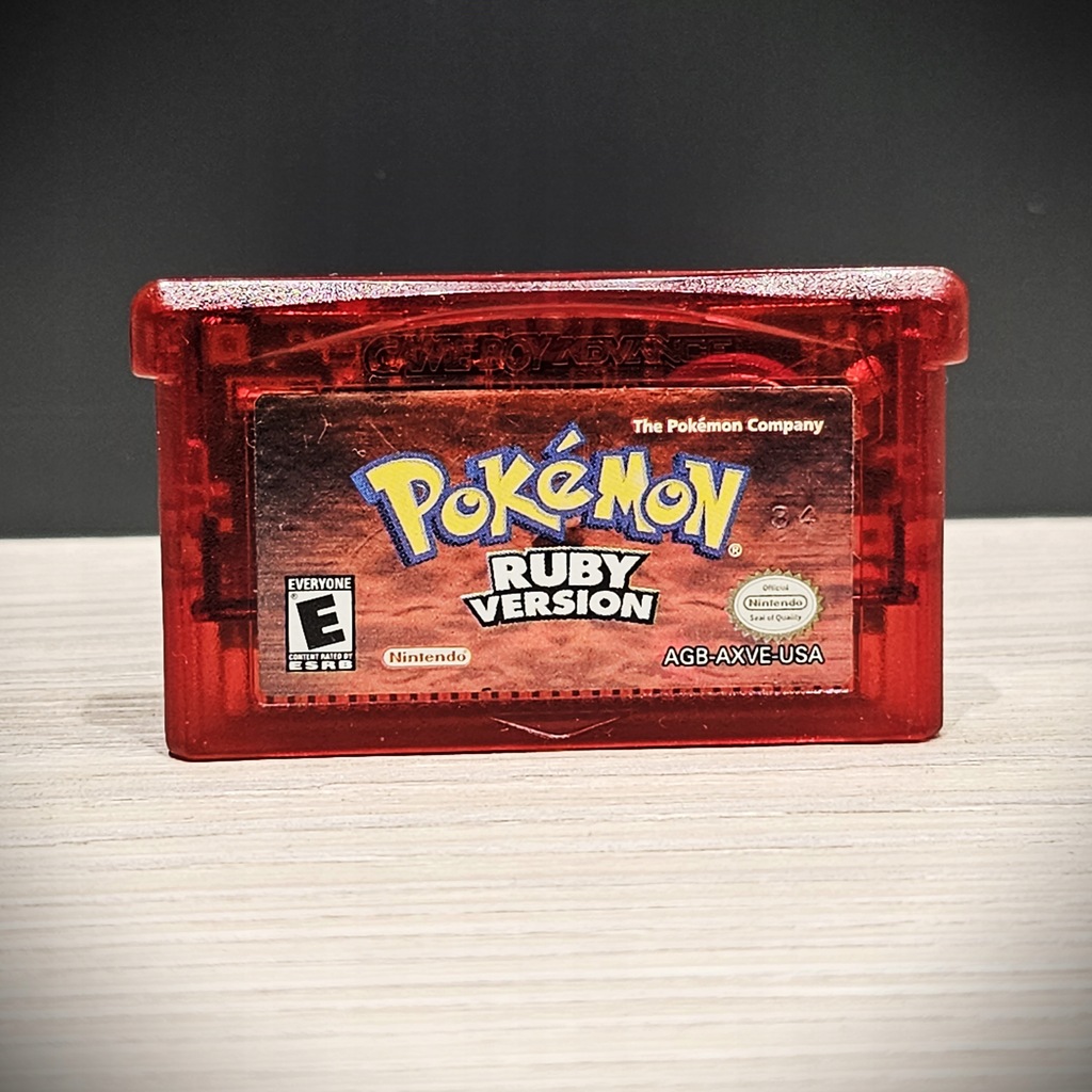 POKEMON RUBY game boy nintendo ORYGINAŁ USA ANG - 13934452871 ...
