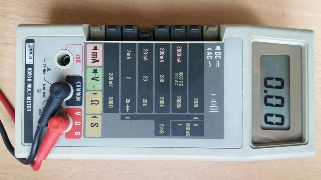 Multimetr FLUKE 8020 B z futerałem prod. USA - 12062137882 - oficjalne ...