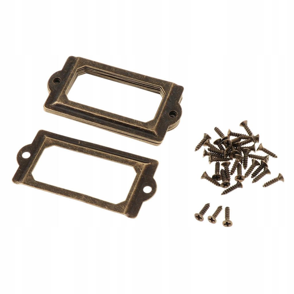 Label Frame Name Tag Frame Cabinet Name Card Brone - 13018518856 ...