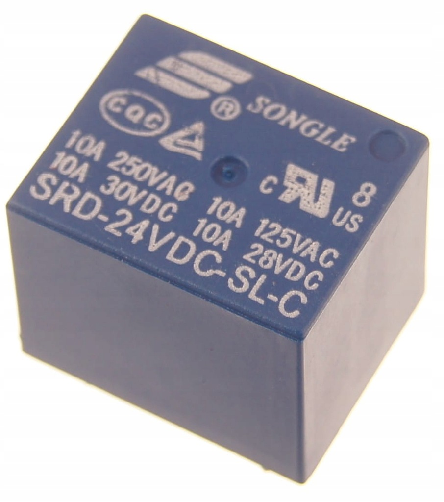 Przekaźnik SRD-24VDC-SL-C 10A 250V 24V - 9225299795 - oficjalne ...