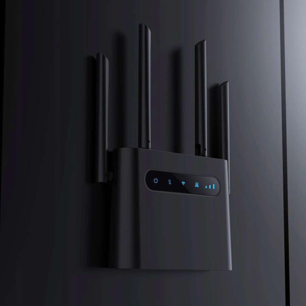 Router MK1200 4G LTE 300Mbps 4 anteny z gniazdem - 11597407473 ...