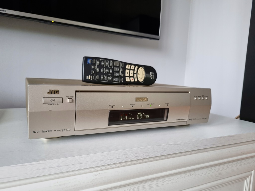 Magnetowid S-VHS JVC HR-S9600- TBC- edycyjny - 12936258816 - oficjalne archiwum Allegro