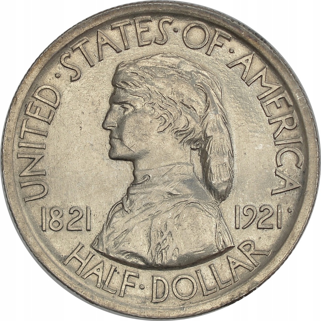 13.fur.USA, 1/2 DOLARA 1921 100 LAT MISSOURI - 15074359522 - oficjalne ...