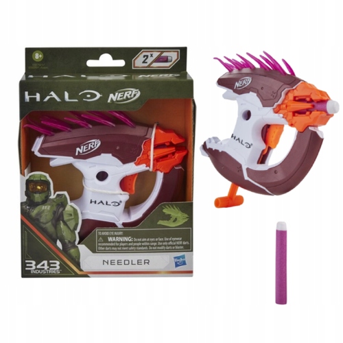 NERF HALO MICROSHOTS NEEDLER WYRZUTNIA 2 STRZAŁKI - 13279569081 ...