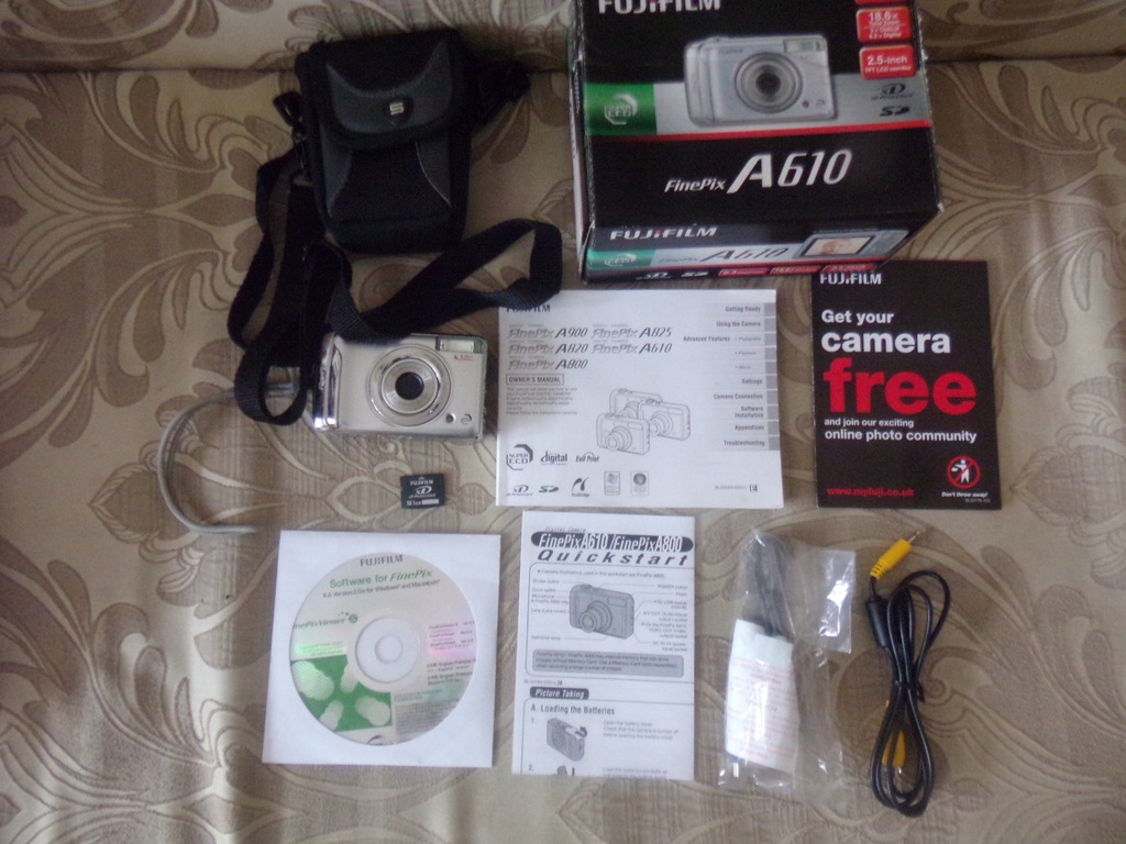 Aparat FUJIFILM FinePix A610 - 13423319560 - oficjalne archiwum Allegro