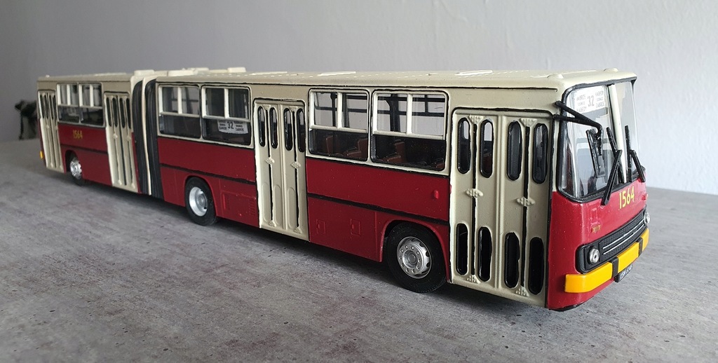 Przegubowy Ikarus 280 - skala 1:43 - 13574708905 - oficjalne archiwum ...