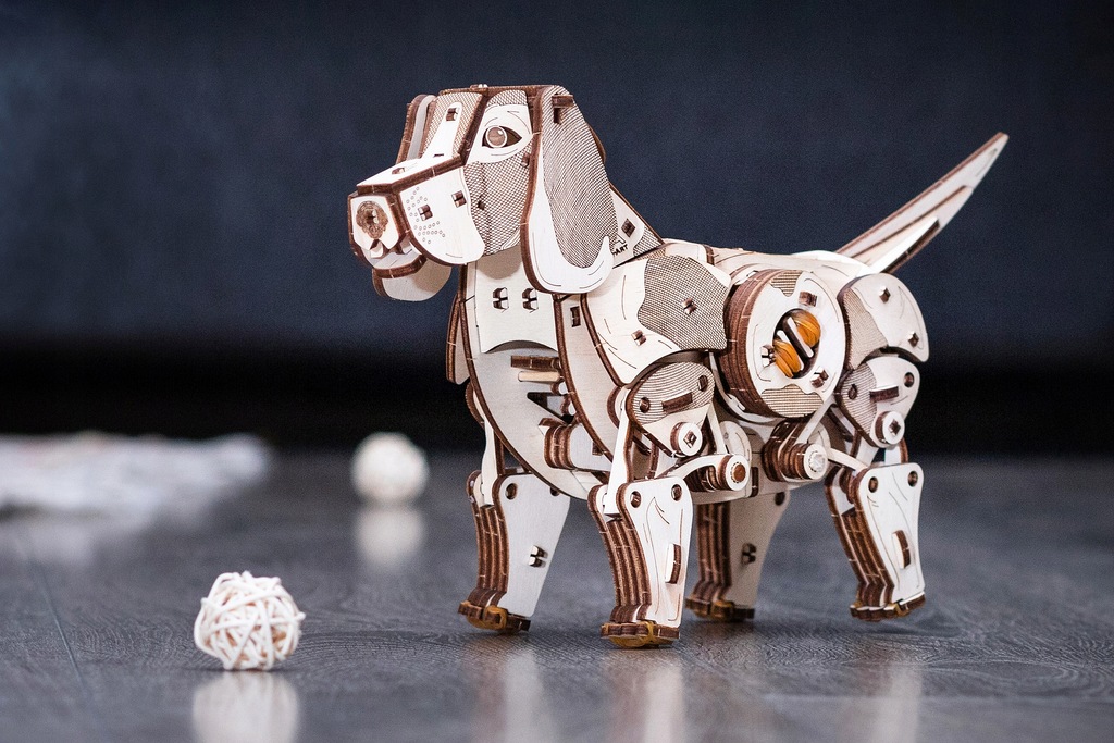 Купить Щенок - деревянный, механический 3D пазл: отзывы, фото и характеристики на Aredi.ru ...